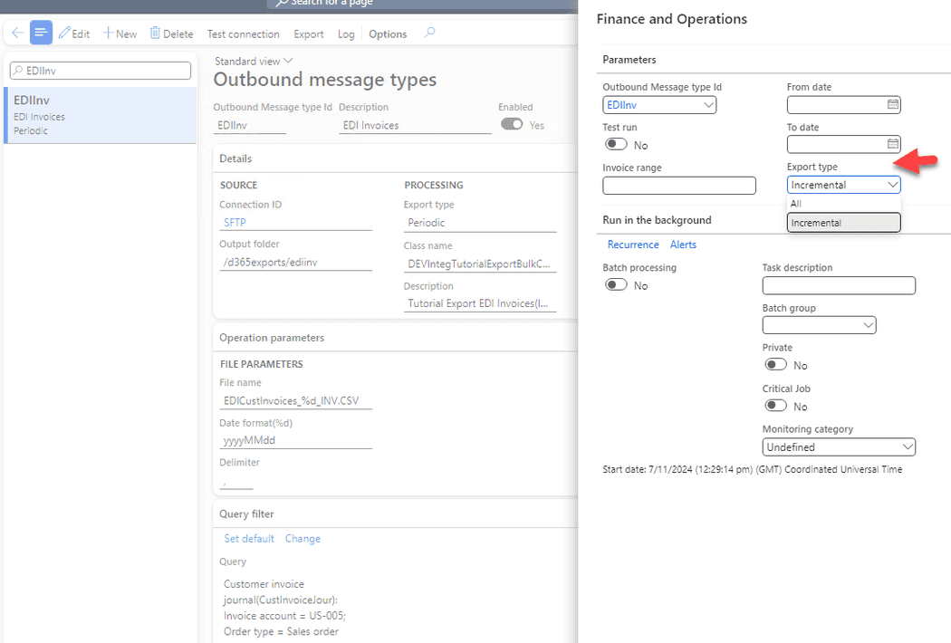 Implement Periodic Data Export from D365FO to SFTP | Denis Trunin's X++ ...